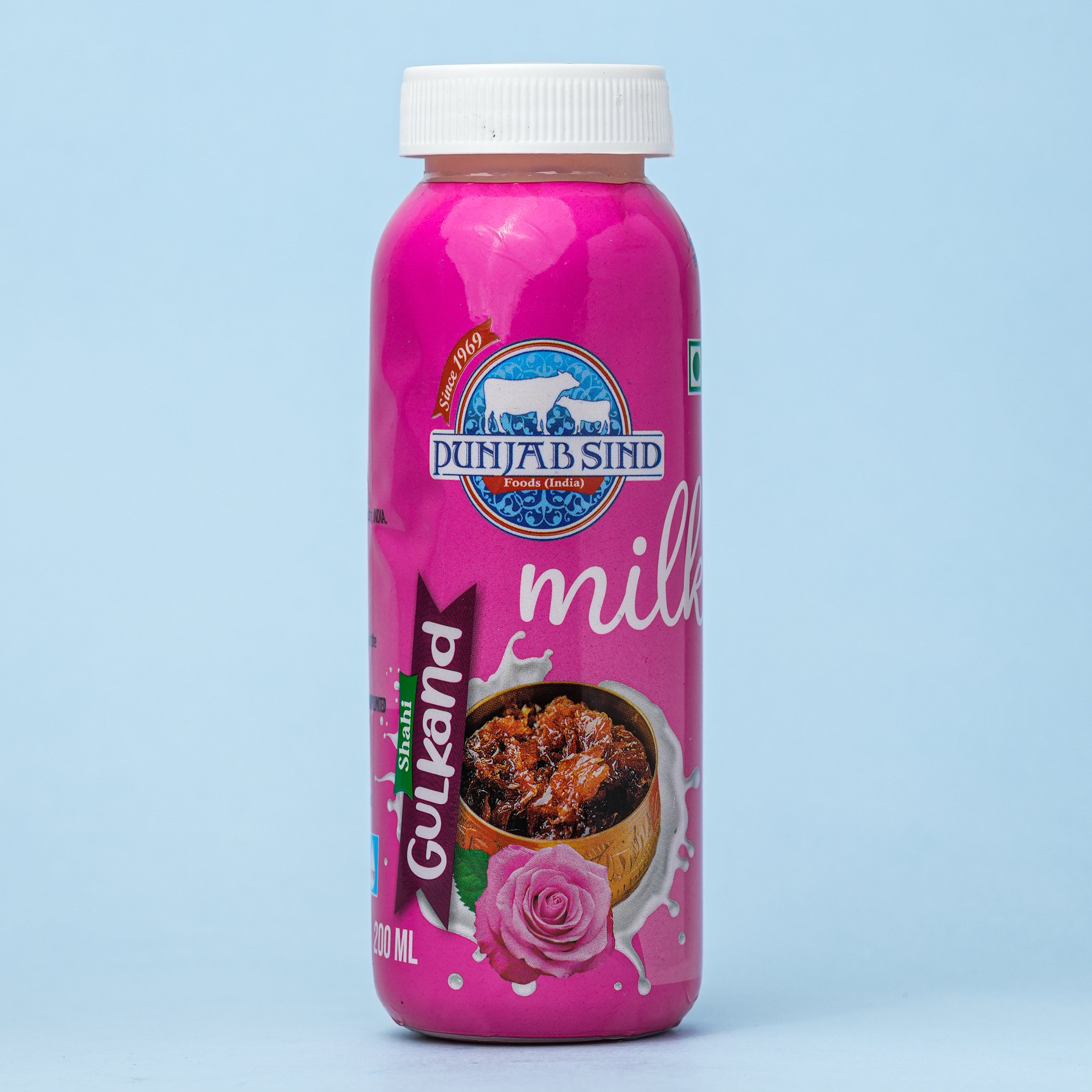 Gulkand Flavoured Milk